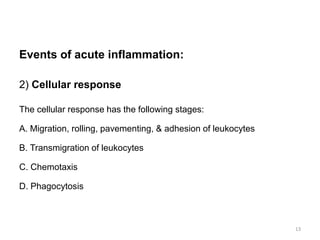 3. Inflammation details about inflammation | PPT