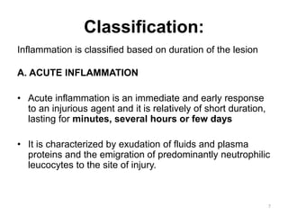 3. Inflammation details about inflammation | PPT
