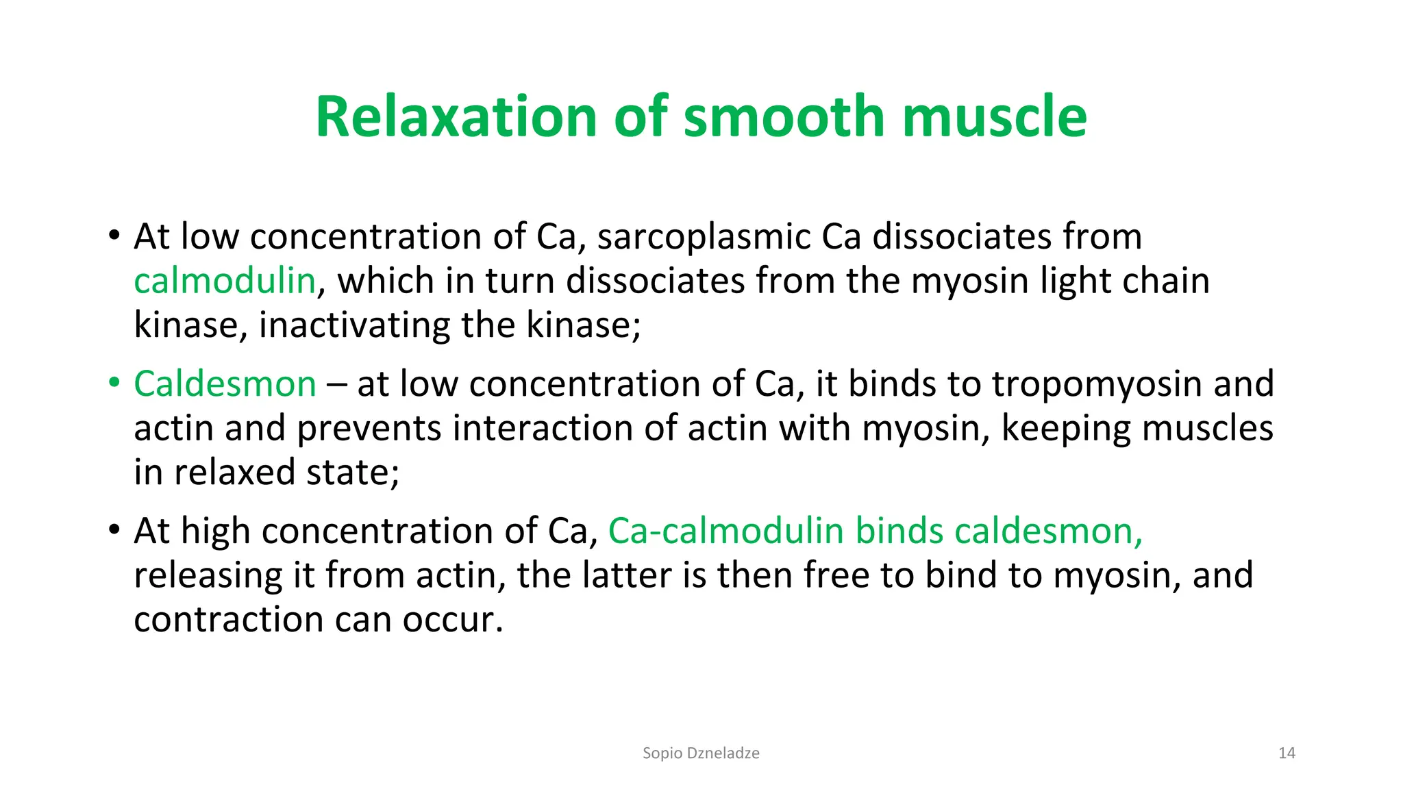 3. Calcium role in muscle contraction. Biochemistry | PPTX