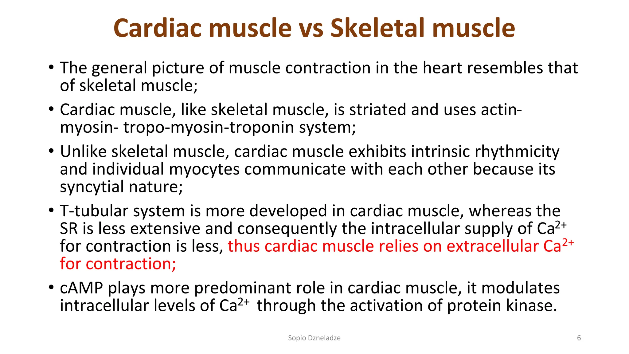 3. Calcium role in muscle contraction. Biochemistry | PPTX