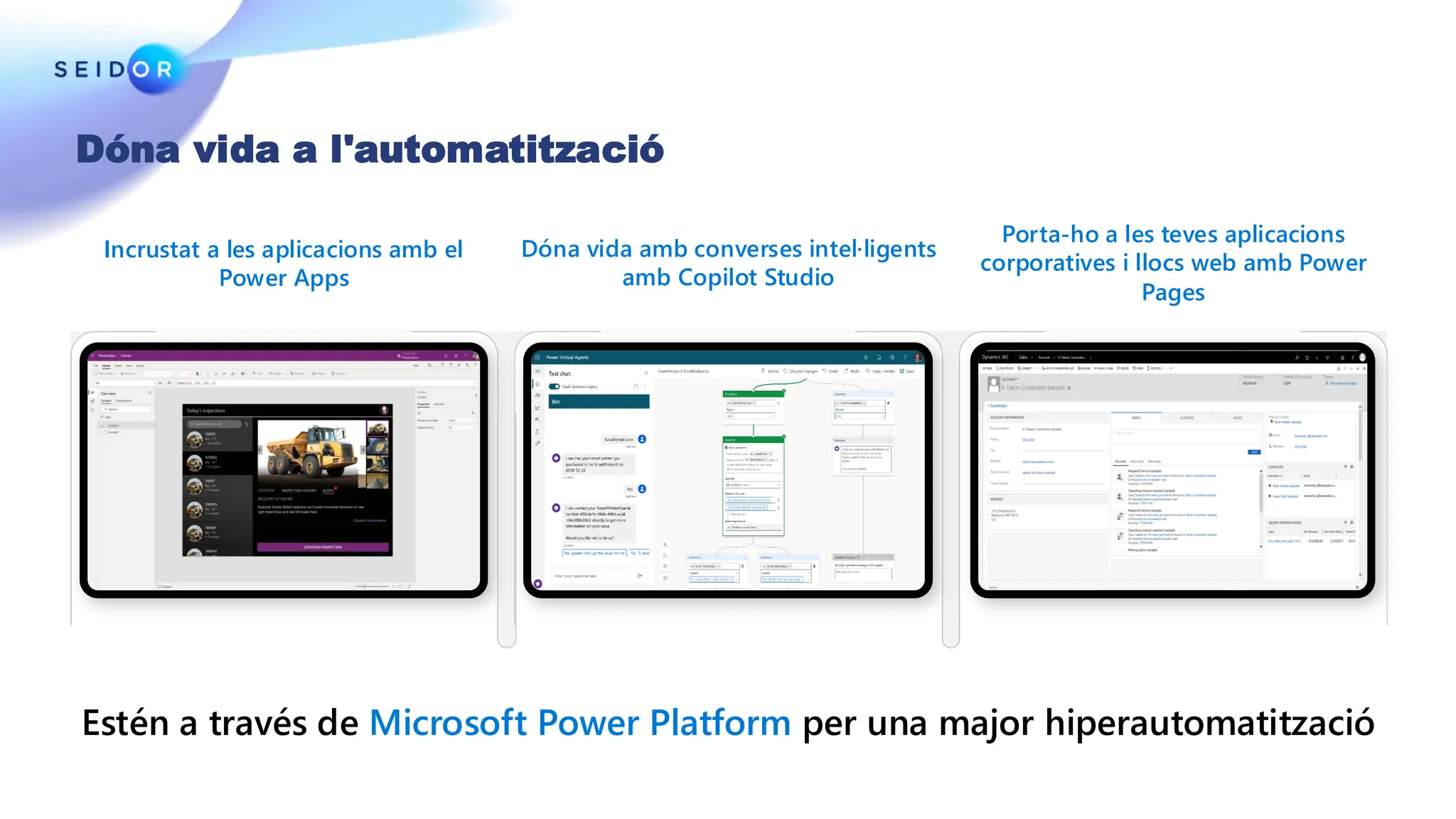Accelera la innovació amb Copilot per Power Platform | PPT