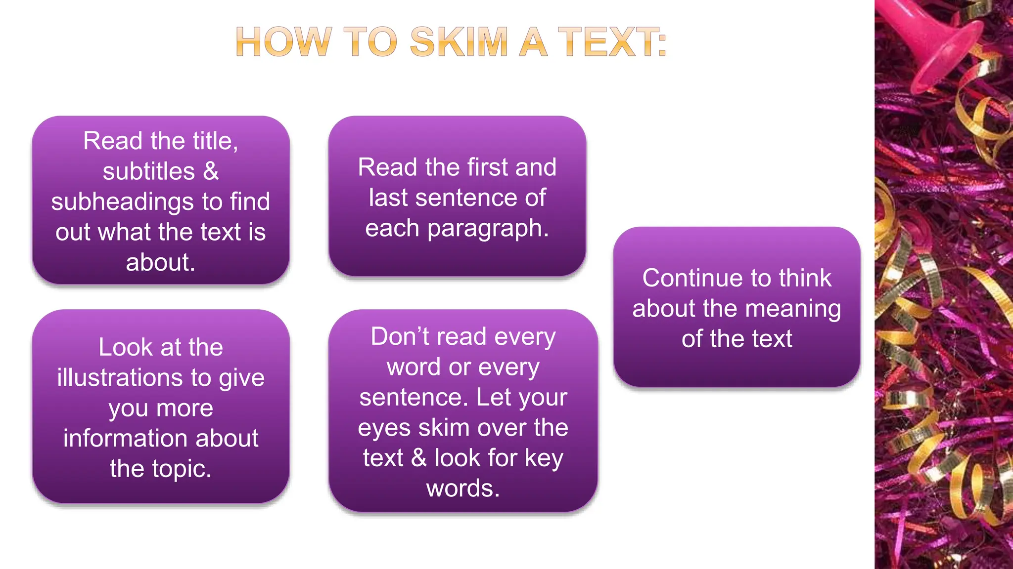 3. Skimming and Scanning (Reading Skills).pptx