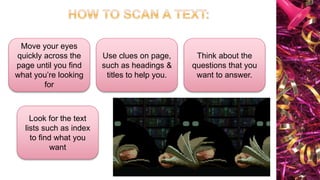 3. Skimming and Scanning (Reading Skills).pptx