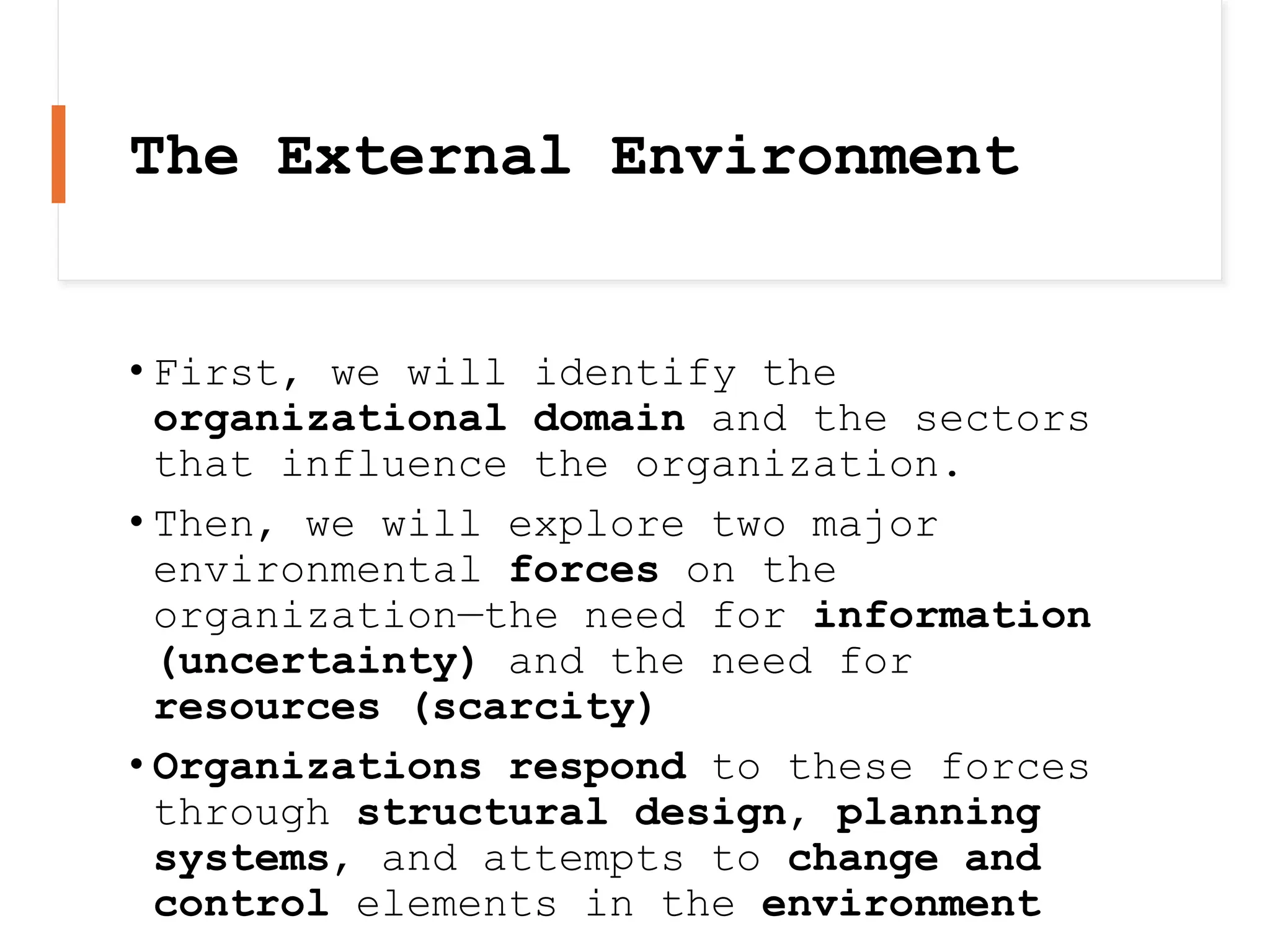 The External Environment analysis slides.ppt