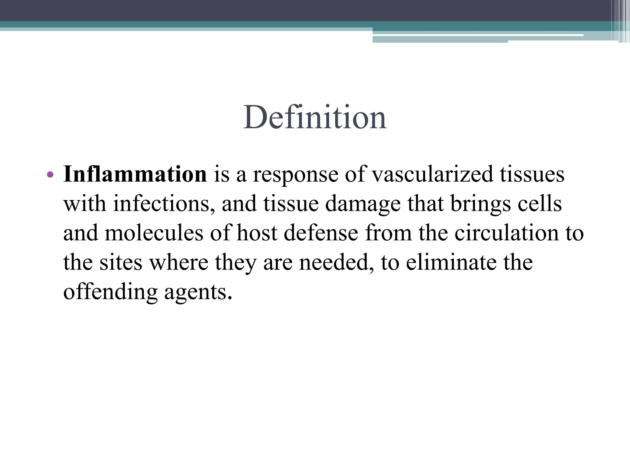3. INFLAMMATION.pptxschoolofclinicalscie | PPT