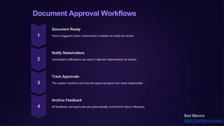 Enhancing Your Workflow Automation with Power Automate | PPT