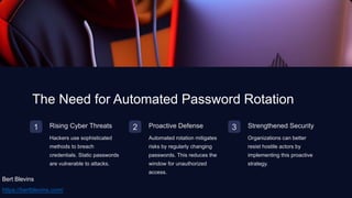 Strengthening Cybersecurity with Automated Password Rotation Systems | PPT