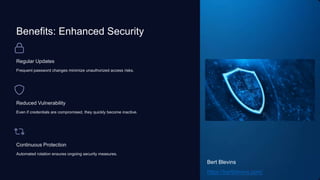 Strengthening Cybersecurity with Automated Password Rotation Systems | PPT
