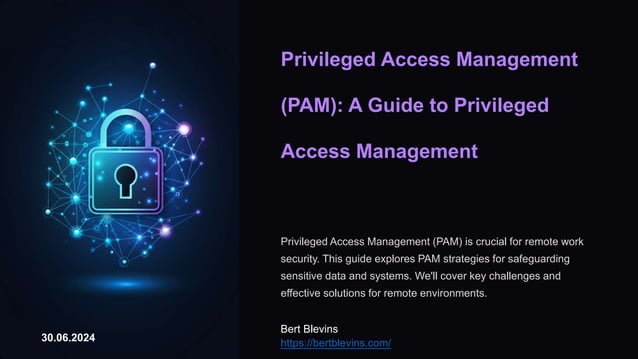 Comprehensive Guide to Privileged Access Management for Remote Workers ...