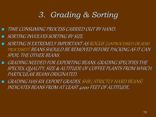About Coffee - Regions, Growth, Types of Coffee | PPT
