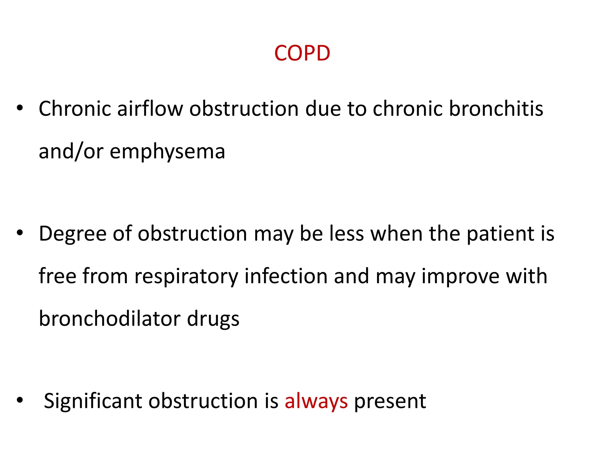 Chronic Obstructive Pulmonary Disease / COPD | PPT