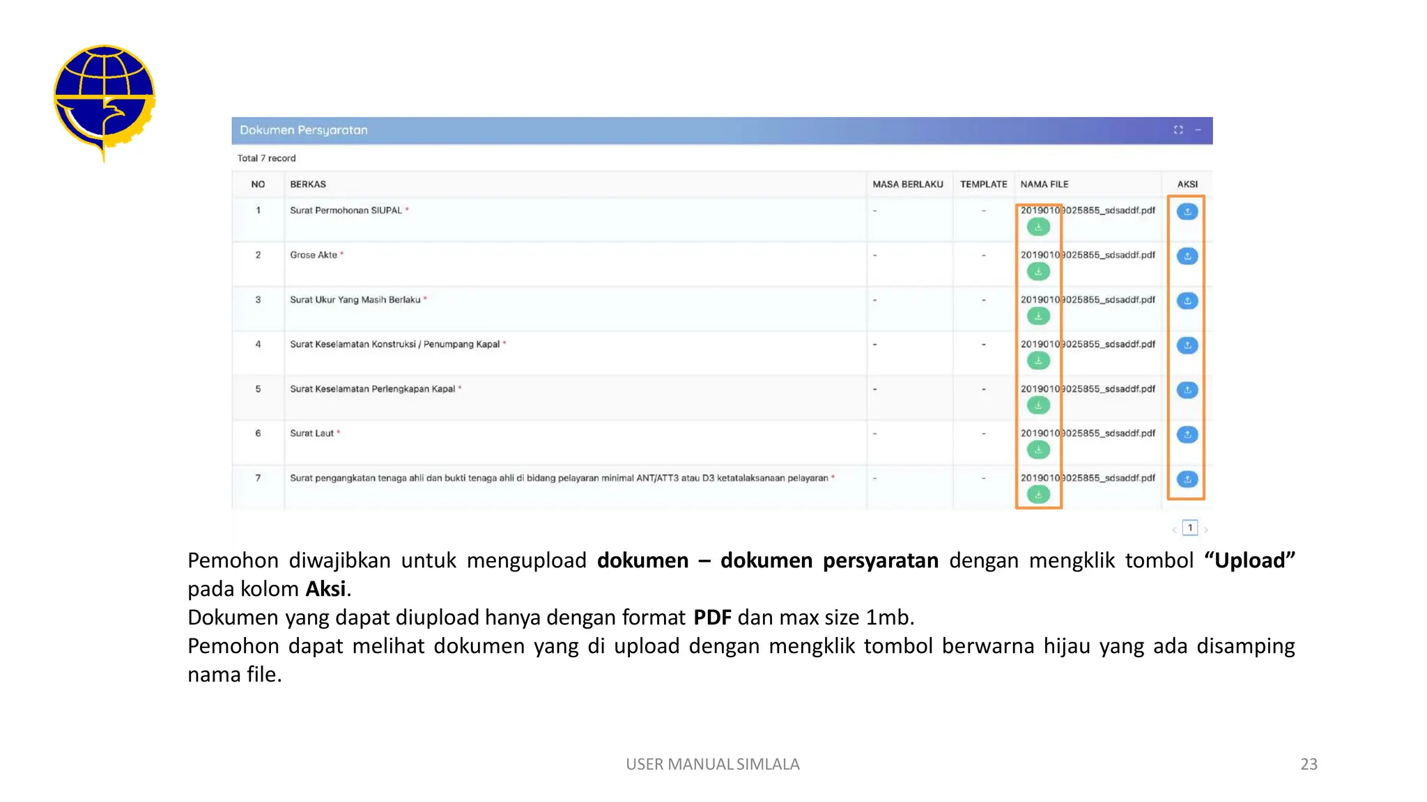 User manual pembuatan siupal/siopsus dari simlala | PDF