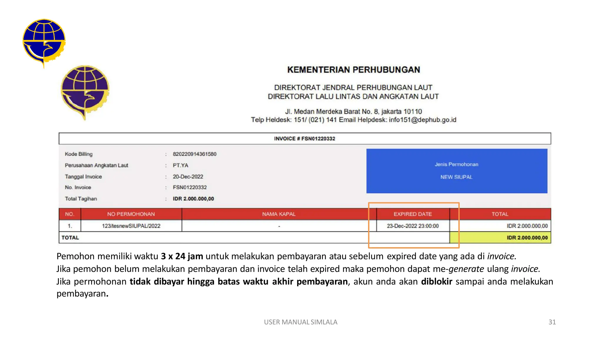 User manual pembuatan siupal/siopsus dari simlala | PDF