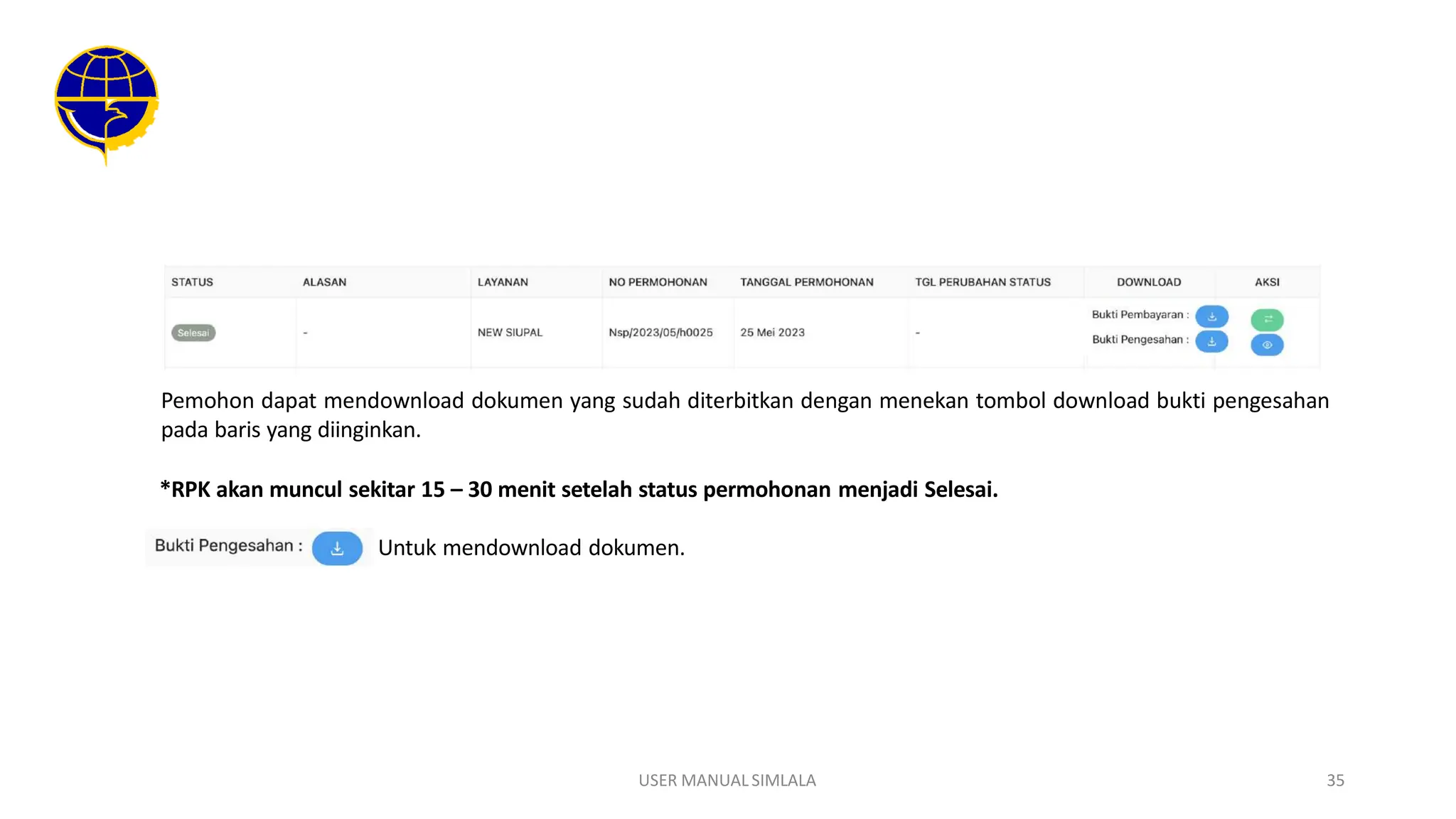 User manual pembuatan siupal/siopsus dari simlala | PDF