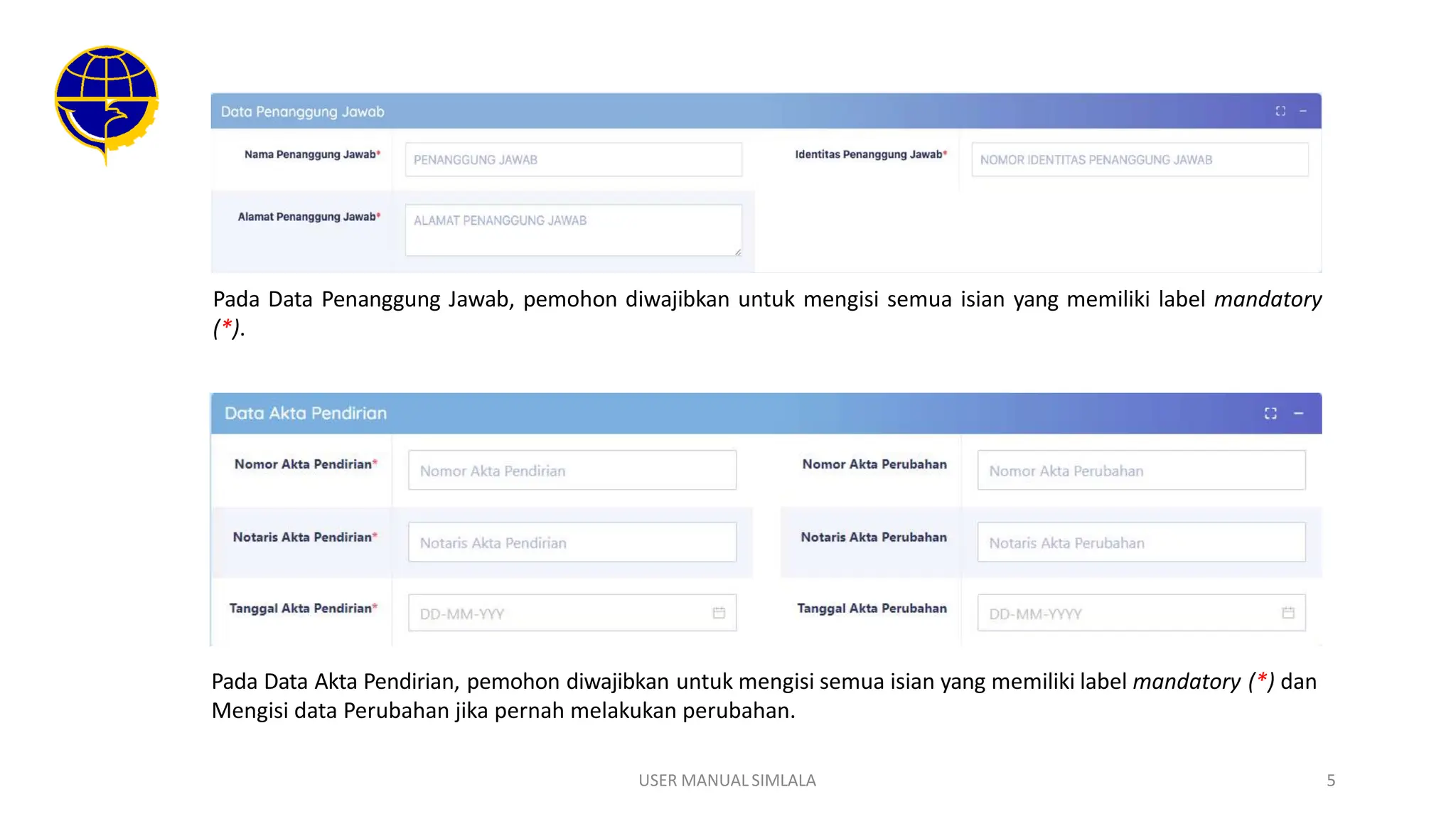 User manual pembuatan siupal/siopsus dari simlala | PDF