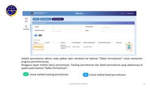 User manual pembuatan siupal/siopsus dari simlala | PDF