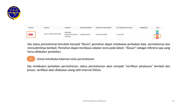 User manual pembuatan siupal/siopsus dari simlala | PDF