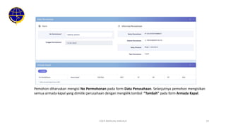 User manual pembuatan siupal/siopsus dari simlala | PDF