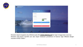 User manual pembuatan siupal/siopsus dari simlala | PDF