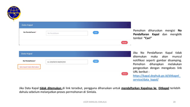 User manual pembuatan siupal/siopsus dari simlala | PDF