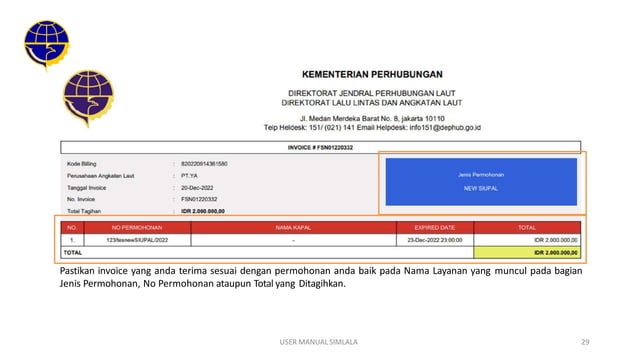 User manual pembuatan siupal/siopsus dari simlala | PDF