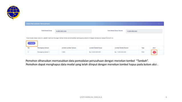 User manual pembuatan siupal/siopsus dari simlala | PDF