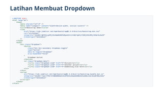 Materi Front End Programming (Pertemuan 3) | PDF