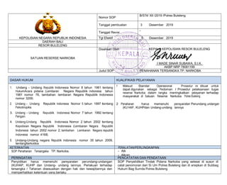 3. Sop penahanan narkoba.pdfguggfcvnkkjbnj | PPT