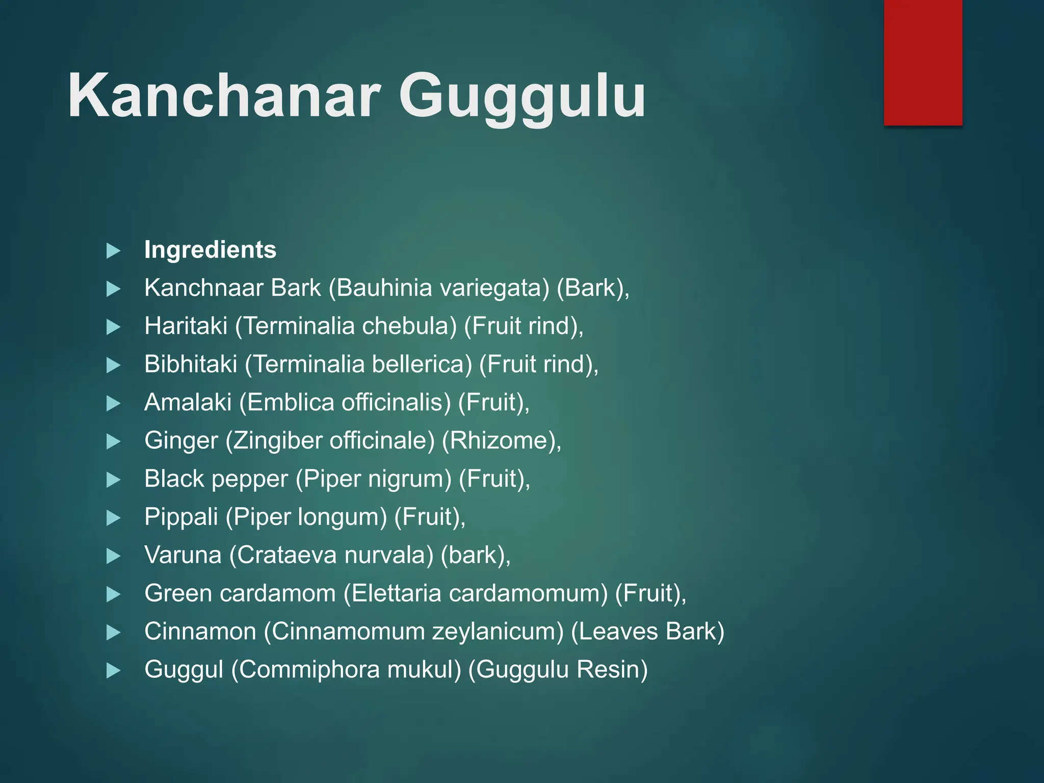 3. kanchnara is a medium sized tree. It has many therapeutic uses | PPTX