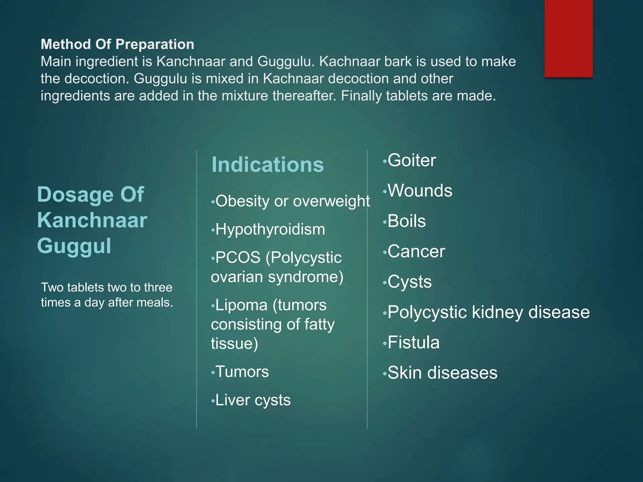 3. kanchnara is a medium sized tree. It has many therapeutic uses | PPTX
