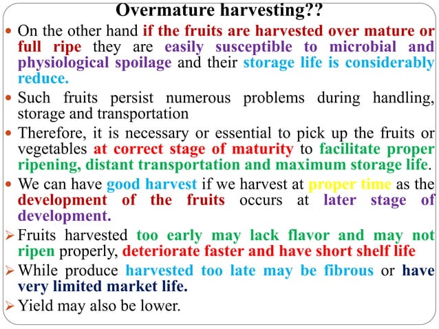 3. Maturity_indices_of_fruits_and_vegetable.pptx | Agriculture | Industries