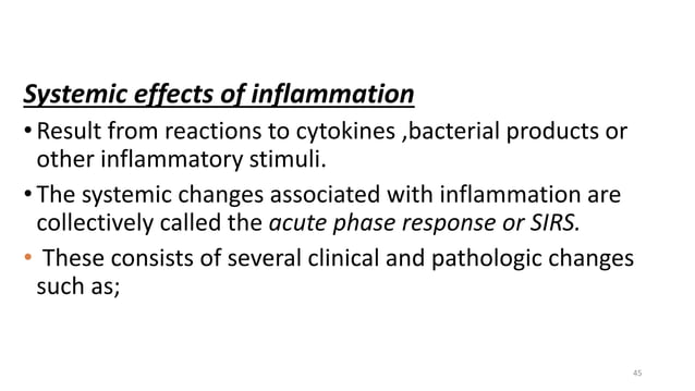 3.INFLAMMATION Of Nursing Second Students | PPT
