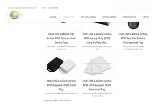 Premium Active RFID Tags | Explore NephSystem's Selection Now | PDF