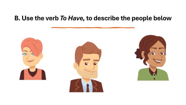 Learn how to describe people in English A1 | PDF