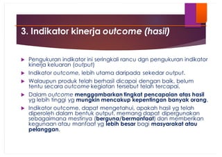 PENYUSUNAN INDIKATOR KINERJA UTAMA (KPI) | PDF