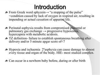 3. asphyxia.ppt birth asphyxia summary notes | PPT