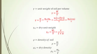 Weight - Volume Relationships and Plasticity | PPTX