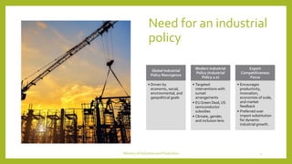 National Industrial Policy: a modern vision | PDF