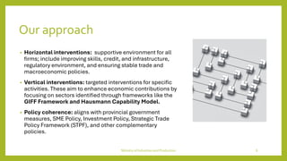 National Industrial Policy: a modern vision | PDF