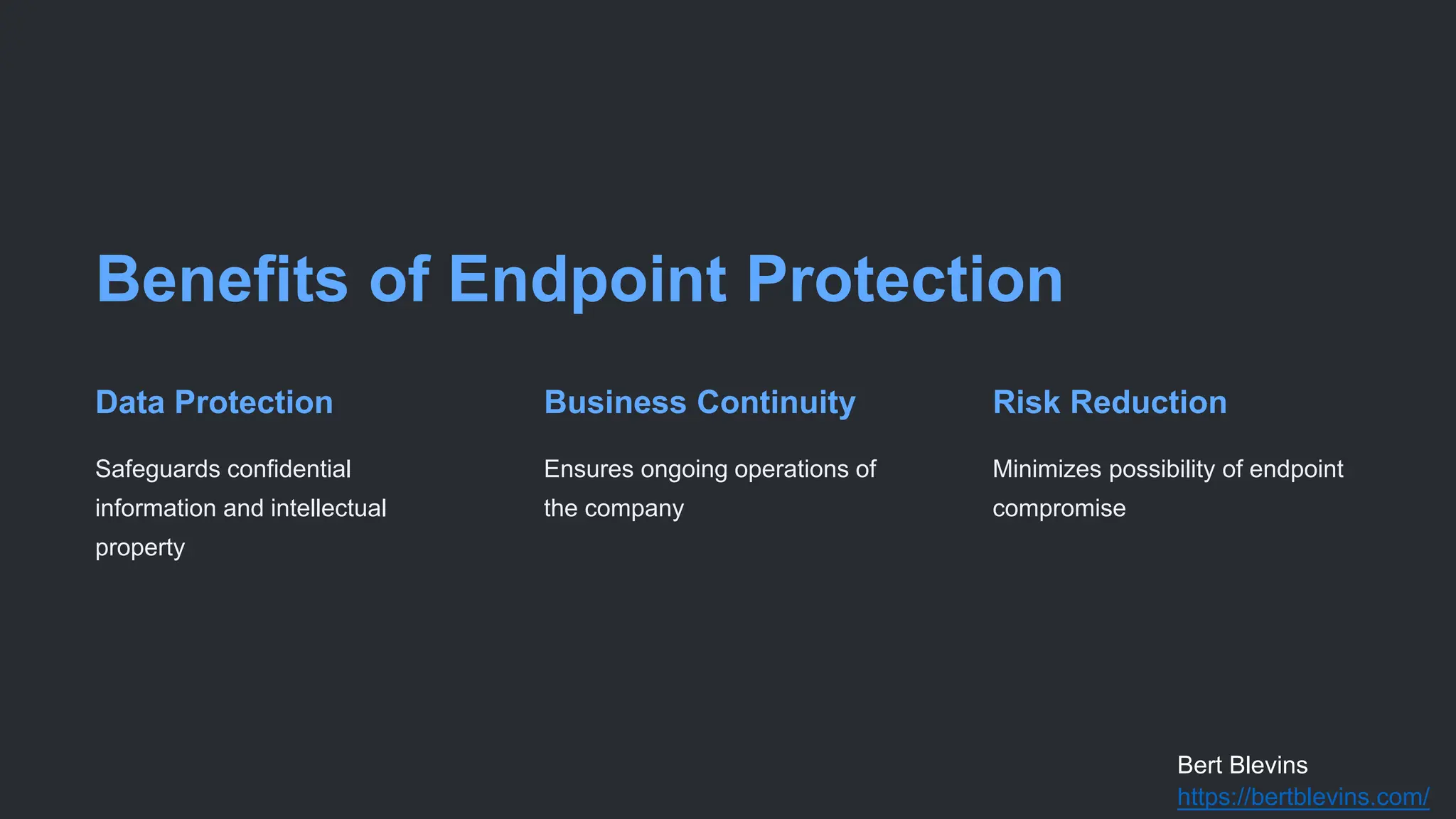 Comprehensive Endpoint Protection Solutions for Business Networks | PPT