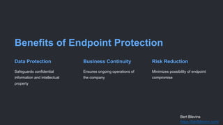 Comprehensive Endpoint Protection Solutions for Business Networks | PPT