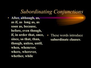 CLAUSES_PPT, Independent and dependent clause | PPTX | Law