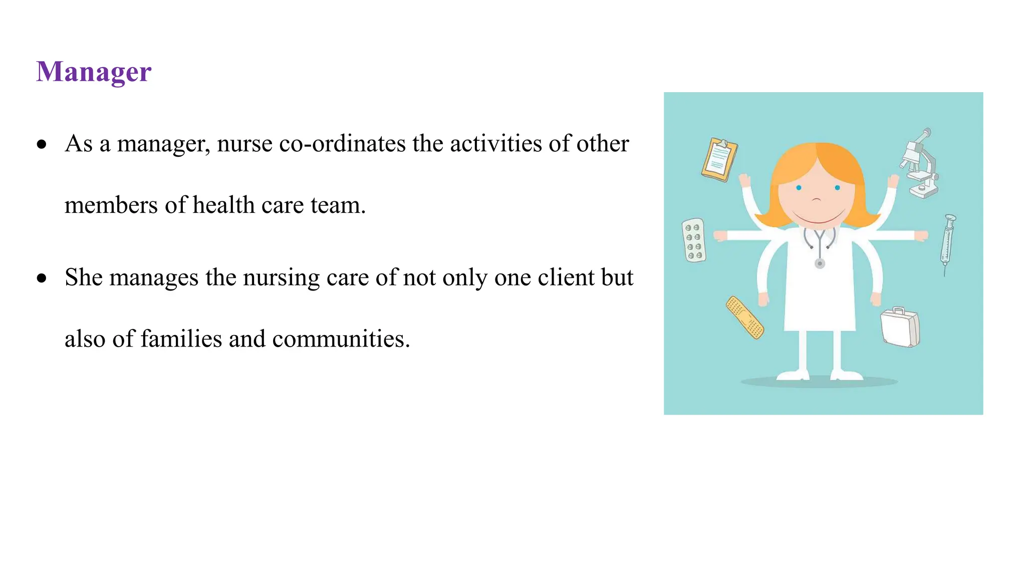 Topic: Functions of Nurse , Subject: FON | PPTX
