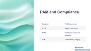 Understanding Privileged Access Management (PAM) | PPTX