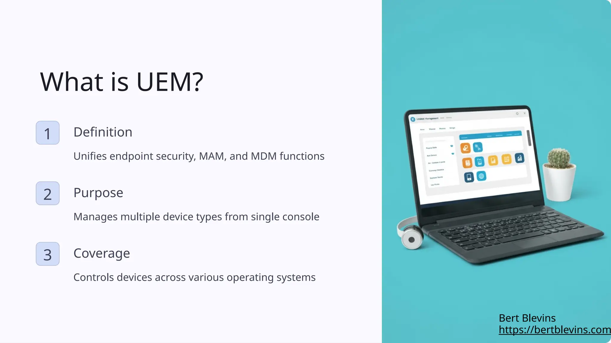 Unified Endpoint Management: Streamlining IT Infrastructure | PPTX