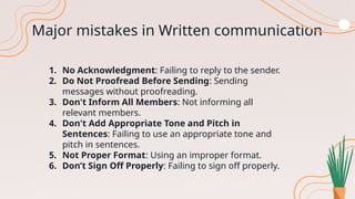 Unlocking Communication: The Science and Art of Effective Communication ...