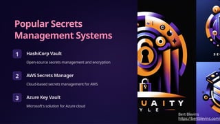 Secrets Secure: Safeguarding Sensitive Information | PPTX