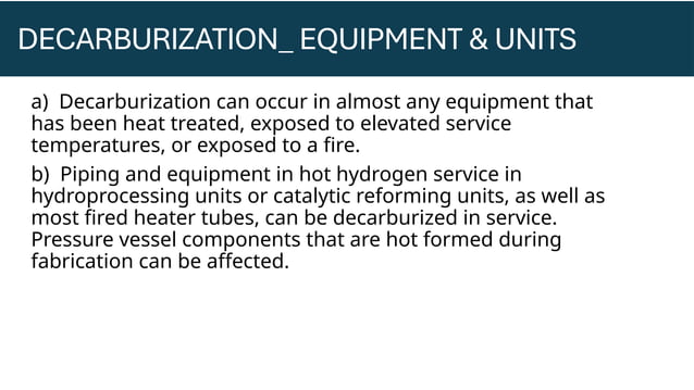 3.25 Decarburization xxxxxxxxxxxxxxxxxxxxxxxxxxxxxx | PPTX | Chemistry ...