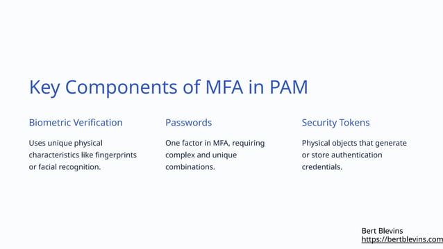 Exploring Multi-Factor Authentication in Privileged Access Management | PPT