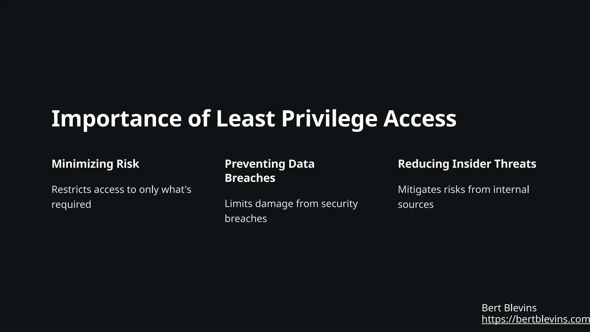 A Cornerstone of Cybersecurity: Understanding Least Privilege Access | PPTX